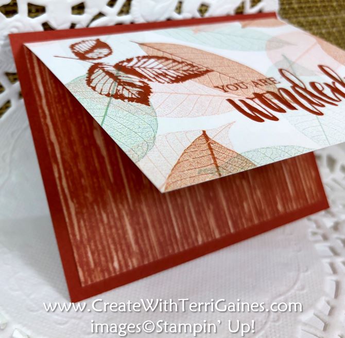 Nature's Poem Designer Series Paper & Rooted in Nature Fun Fold Card ...