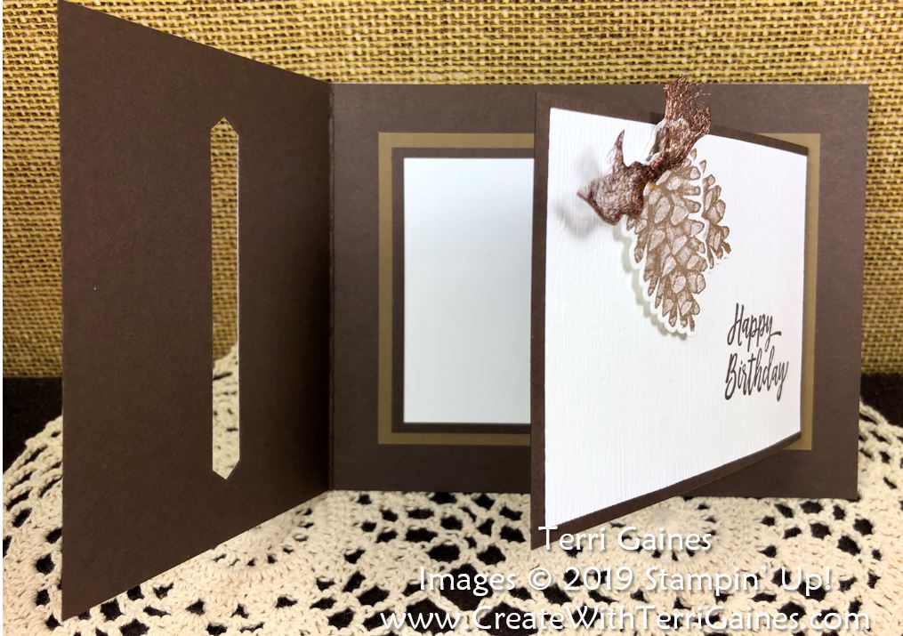 Fun Fold Buckle Card using Painted Seasons Bundle & Dies - Create With ...