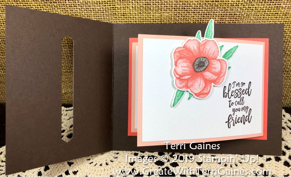 Fun Fold Buckle Card using Painted Seasons Bundle & Dies - Create With ...