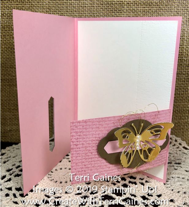 Petal Promenade Designer Series Paper Fun Fold Buckle Card - Create ...
