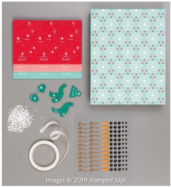 Throw Back Thursday Project (using retired product) - Let It Snow Gift ...