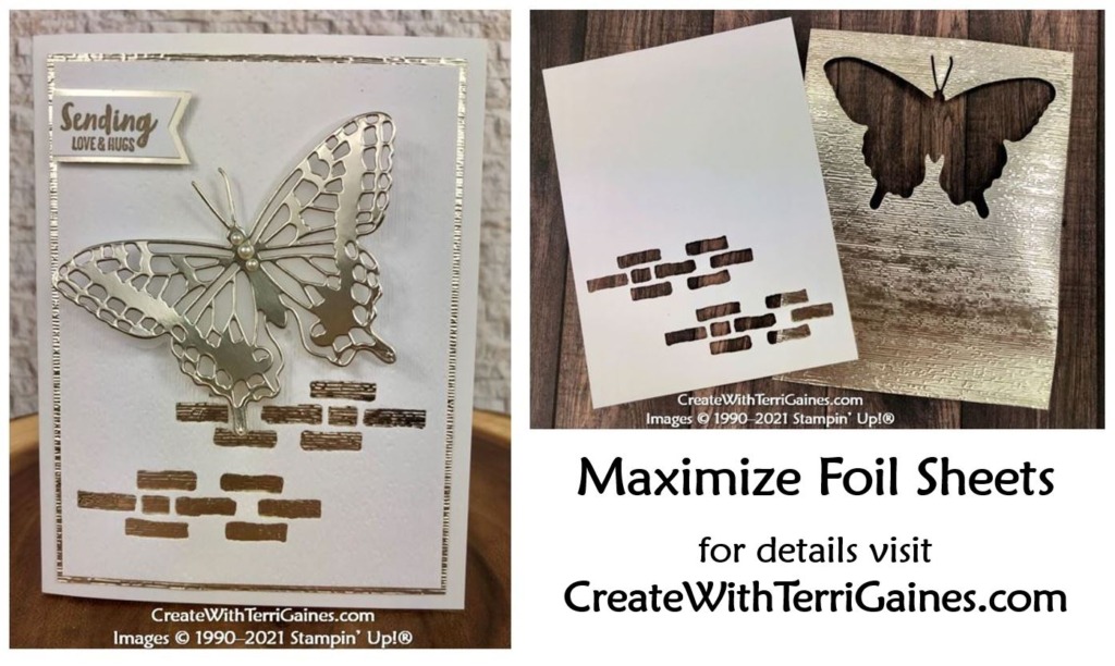 Foil Butterfly Card made with Brilliant Wings Dies (video) - Create ...