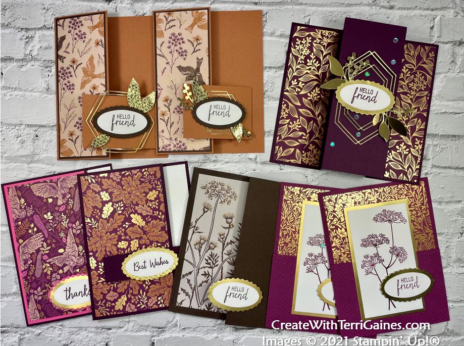 World Card Making Day Fun Fold Cards (with videos) - Create With Terri ...