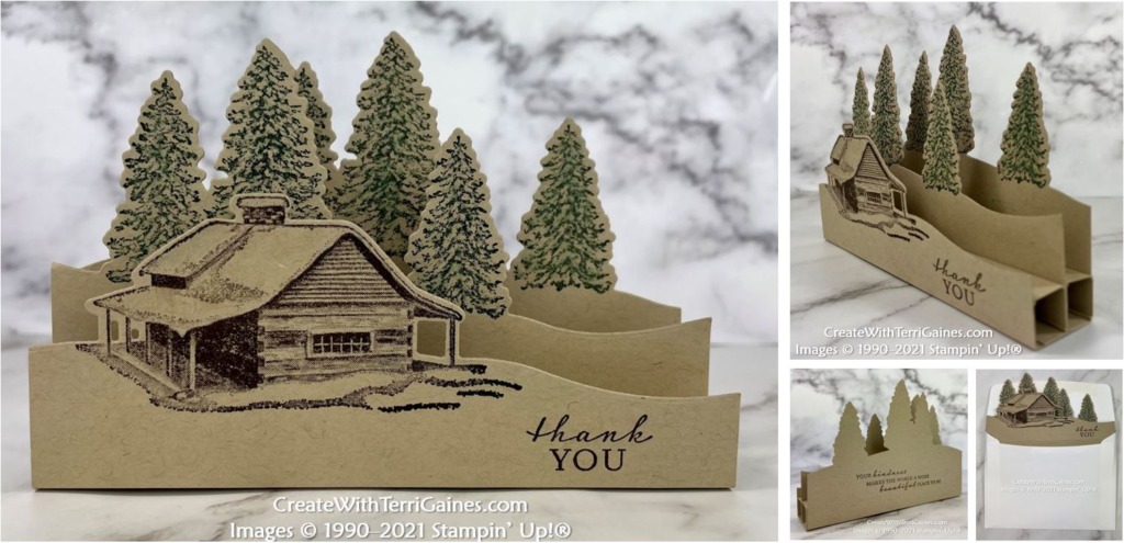 Standing Fun Fold Card (with video) - Create With Terri Gaines