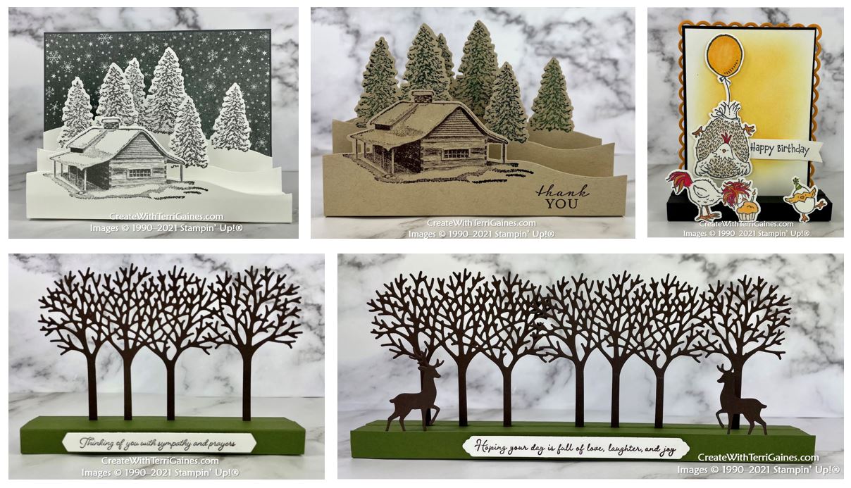 Standing Fun Fold Card (with video) - Create With Terri Gaines