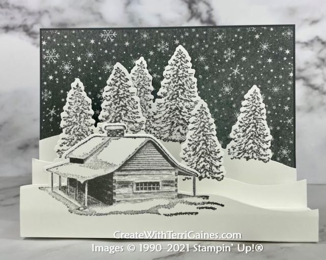 Standing Fun Fold Card (with video) - Create With Terri Gaines