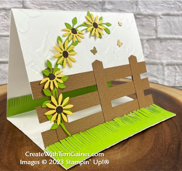 Fence Easel Fun Fold Card (FREE PDF & Video Tutorial) - Create With ...