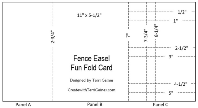 Fence Easel Fun Fold Card (FREE PDF & Video Tutorial) - Create With ...