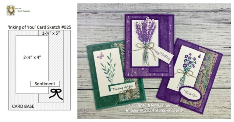 'Inking of You' Card Sketches for Creative Inspiration (with video ...