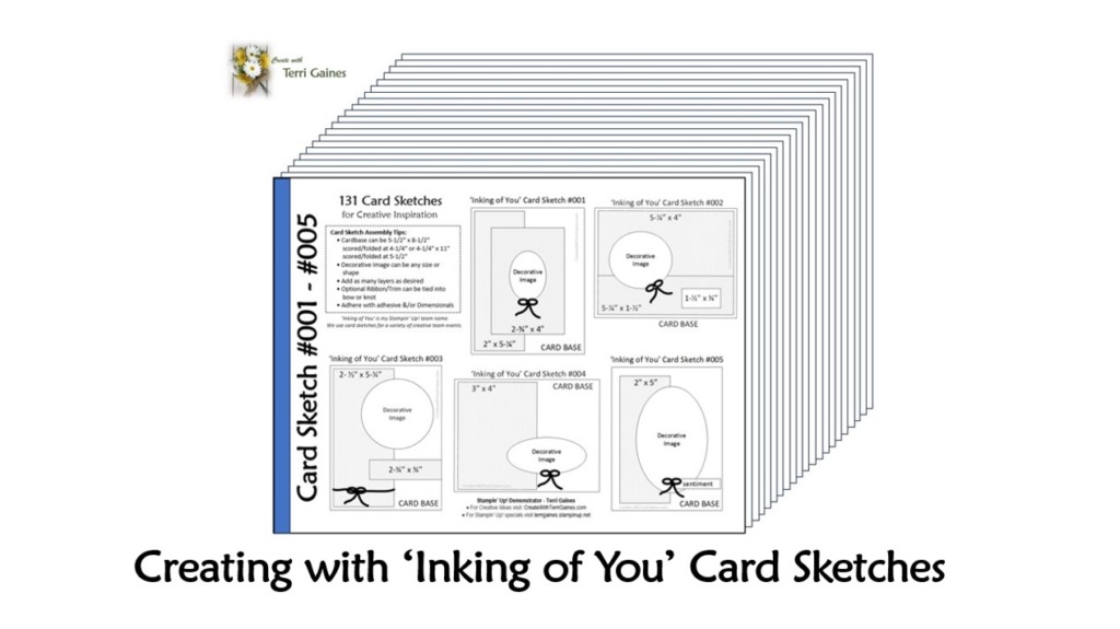 'Inking of You' Card Sketches for Creative Inspiration (with video ...