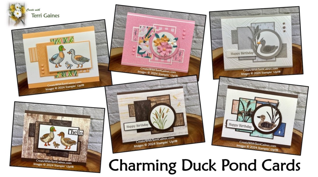 Charming Duck Pond Bundle Cards using Card Sketch 079 for Inspiration ...