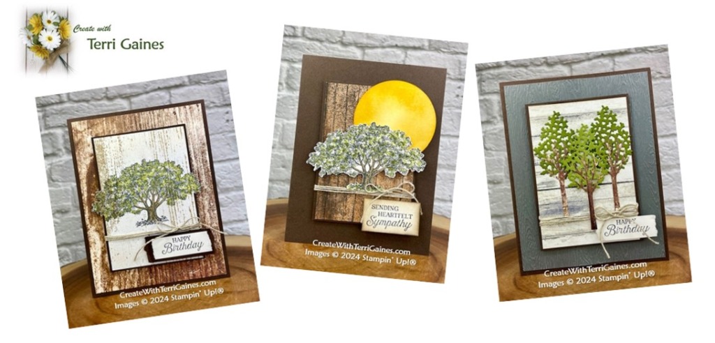 Loveliest Tree Cards inspired by Card Sketch 023 with FREE PDF Download ...