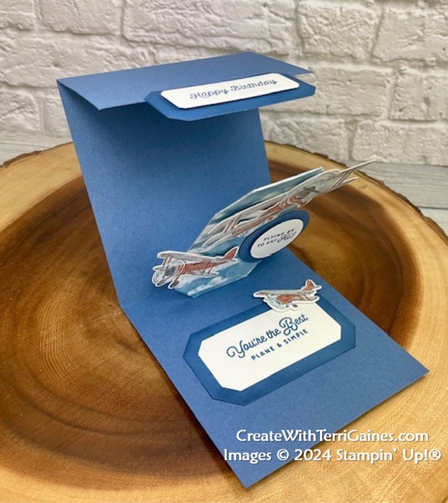 Adventurous Sky Pop Up Easel Card with FREE PDF Project Sheet ...