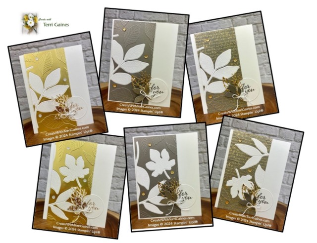 More Changing Leaves Cards using Nature's Sweetness Specialty Designer ...