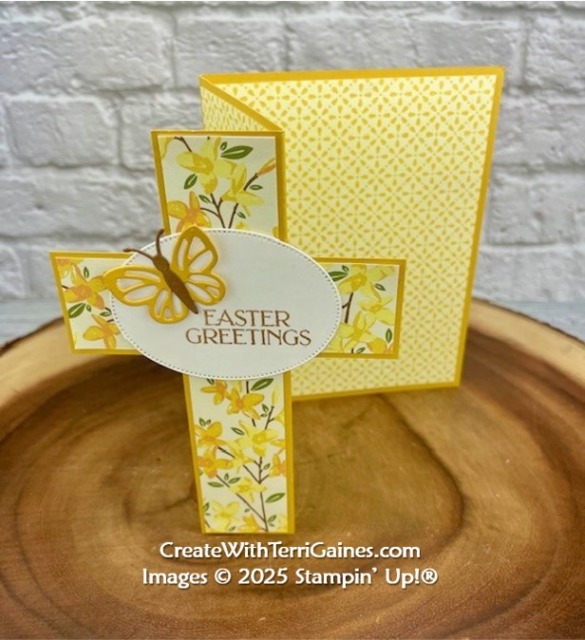 Fun Fold Cross Card with FREE Project Sheet and Video Tutorial - Create ...