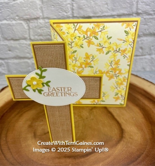 Fun Fold Cross Card with FREE Project Sheet and Video Tutorial - Create ...