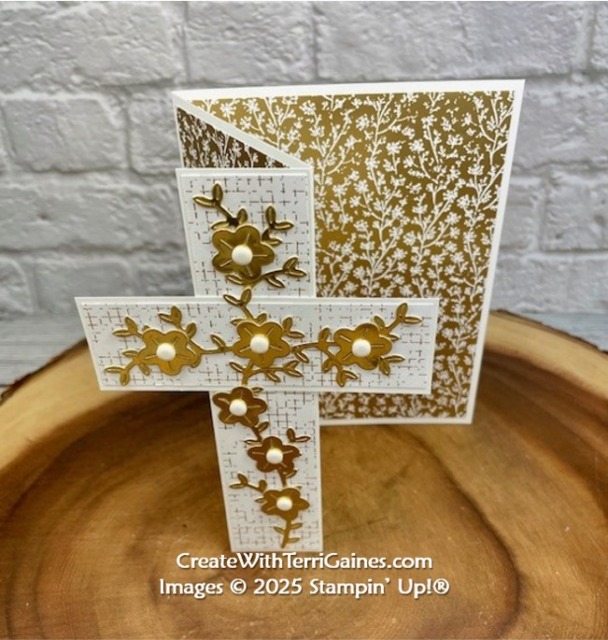 Fun Fold Cross Card with FREE Project Sheet and Video Tutorial - Create ...