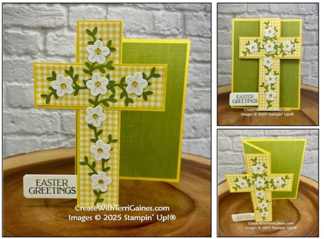 Fun Fold Cross Card with FREE Project Sheet and Video Tutorial - Create ...