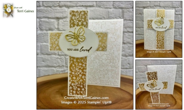Fun Fold Cross Card with FREE Project Sheet and Video Tutorial - Create ...