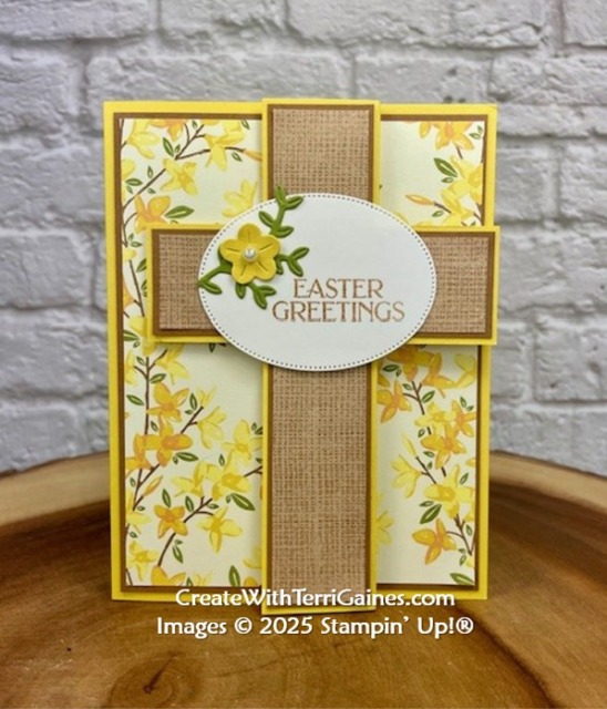 Fun Fold Cross Card with FREE Project Sheet and Video Tutorial - Create ...