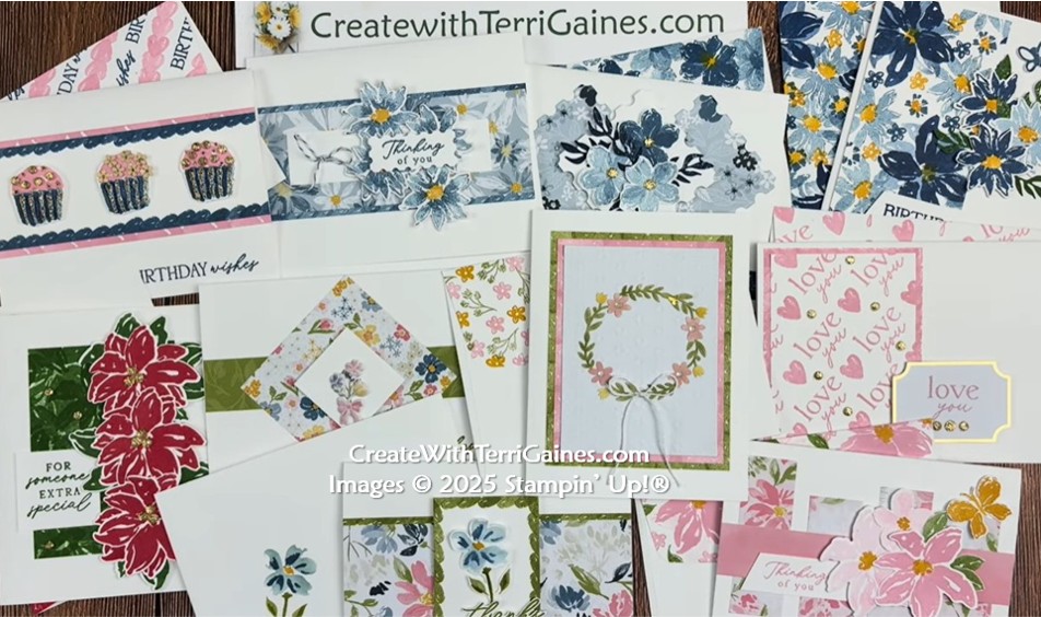Stampin' Up! FREE Shipping Offer, Create with Terri Gaines October 2025 ...