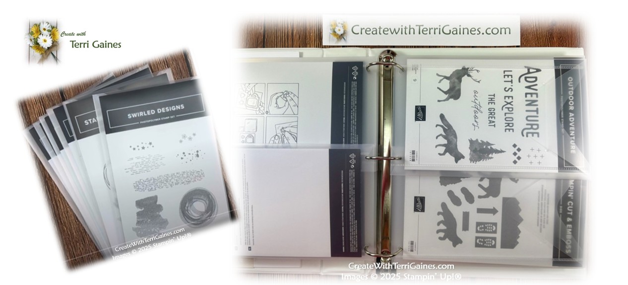 New Stampin' Up! Packaging for Stamp Sets & Dies! Storage Ideas & Tips ...